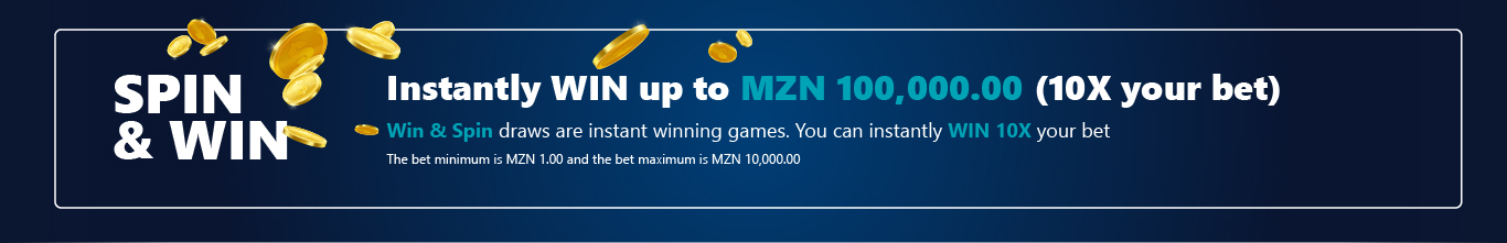 Gire para Ganhar | eBet Moçambique